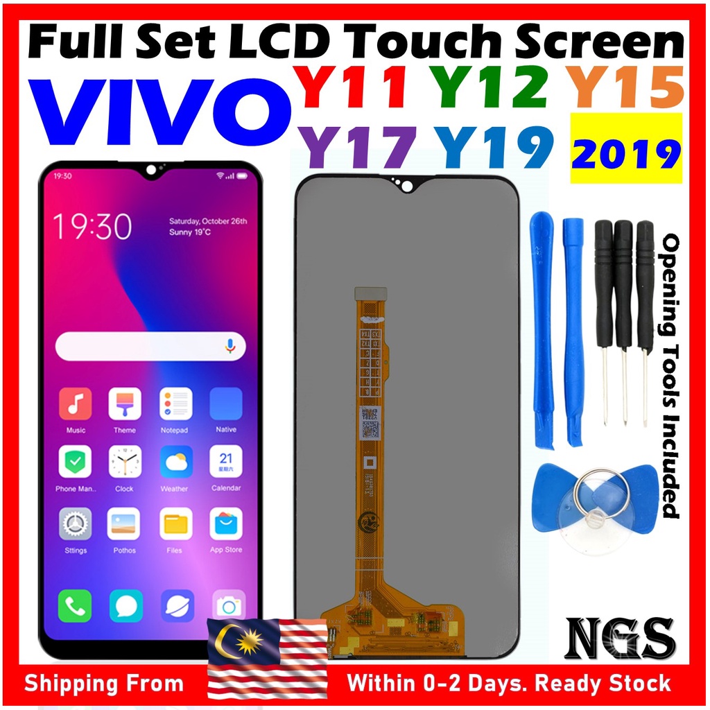 ORl NGS Brand Full Set LCD Touch Screen Compatible With VIVO Y11 VIVO Y11D VIVO Y12 VIVO Y15 ...