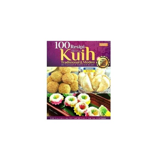 100 RESIPI KUIH TRADISIONAL & MODEN | Shopee Malaysia