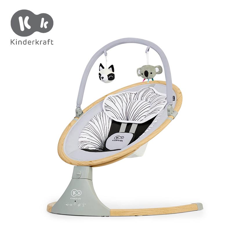 Kinderkraft Lumi 2-In-1 Electric Rocker-Bouncer | Shopee Malaysia