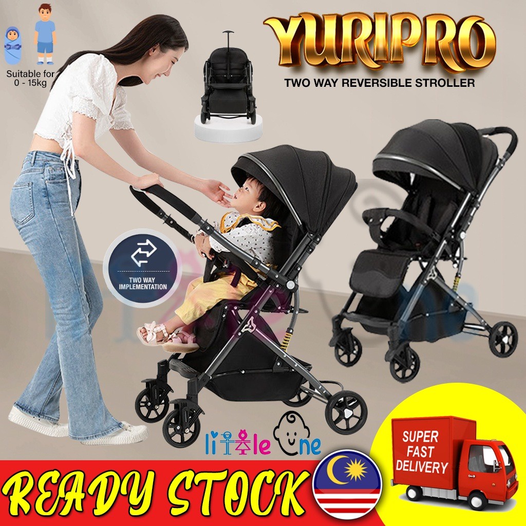 Little One YURIPRO Compact Stroller baby Cabin Lightweight New Born Two ...