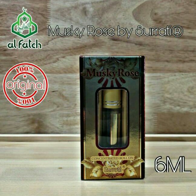 Attar Mekah Original Surrati Musky Rose 6ML | Shopee Malaysia