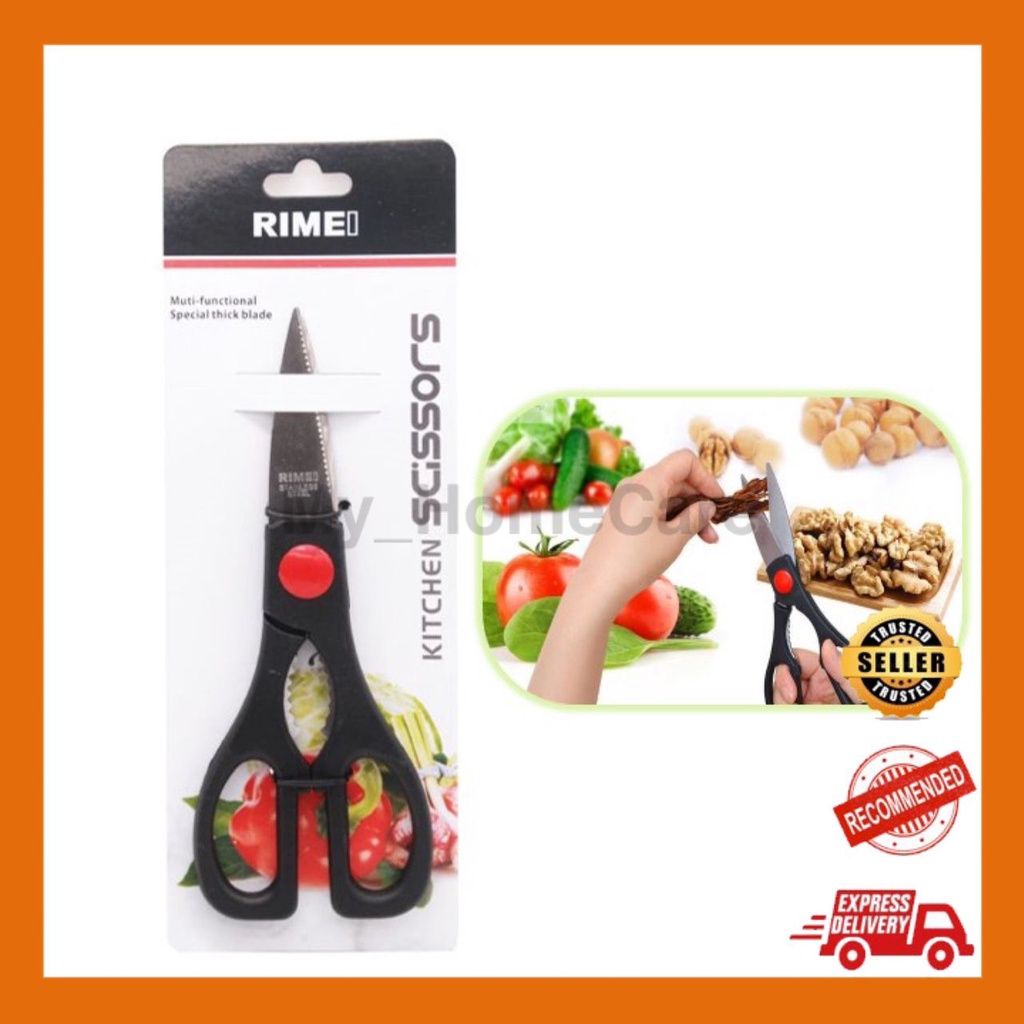RIMEI Premium Kitchen Scissors Multi Functional Special Thick Blade ...