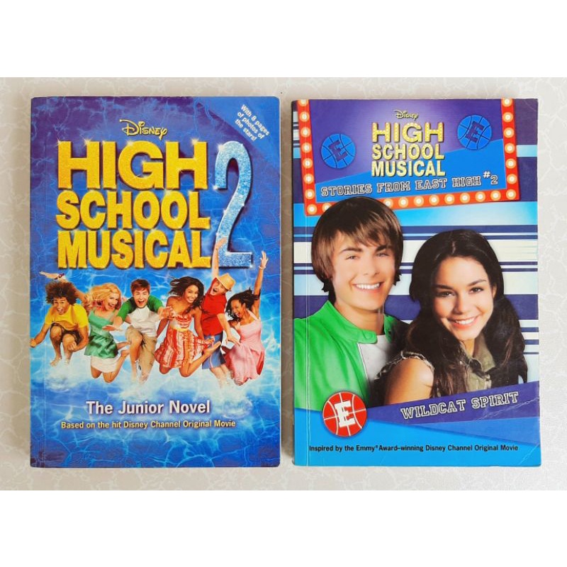 (Preloved) Disney's High School Musical books | Shopee Malaysia