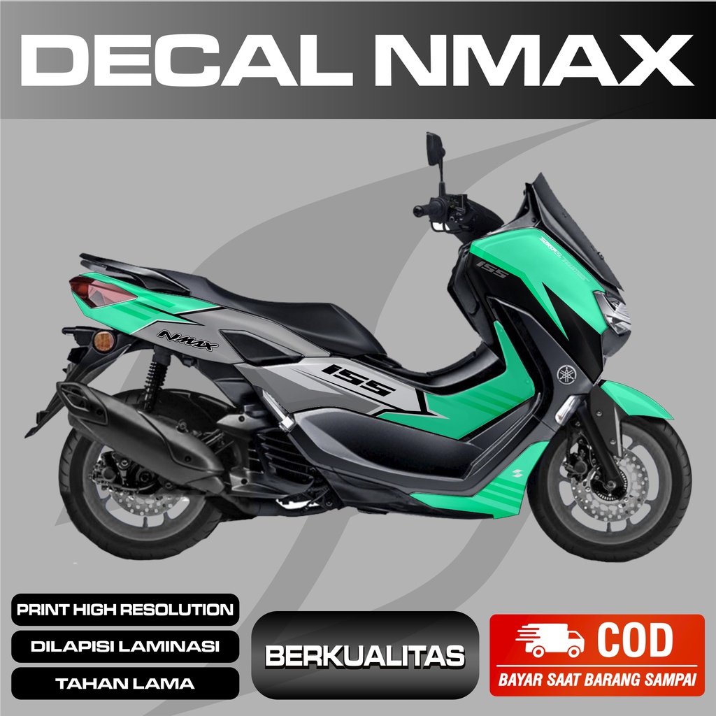 New NMAX DECAL / NMAX FULL BLOCK STICKER 2020 / NMAX FULL BODY STICKER ...