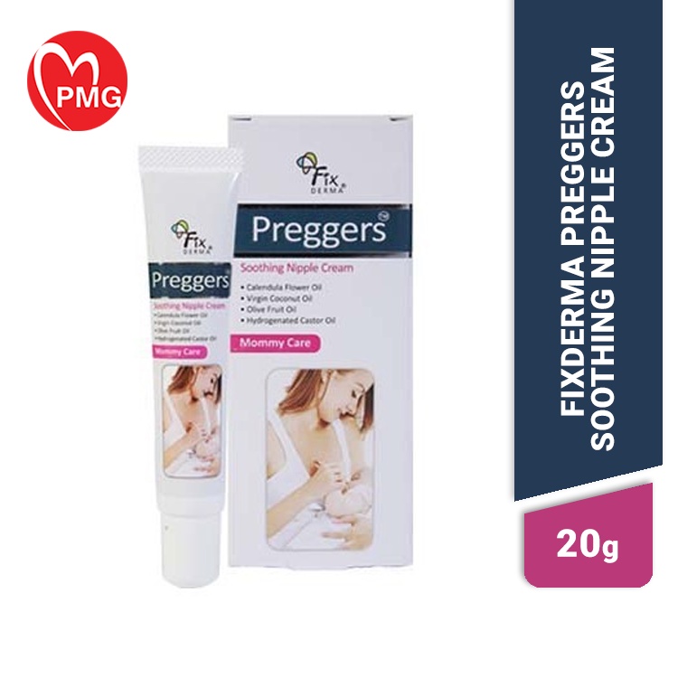 [PMG PHARMACY] Fixderma Preggers Soothing Nipple Cream 20g - suitable ...