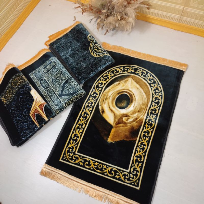 Kiswah Thick Soft Foam Prayer Mat/premium Turkish foam prayer mat ...