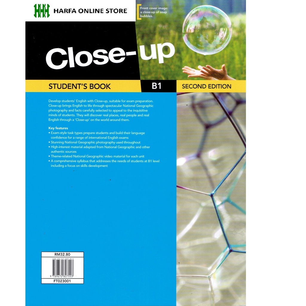 Buku Teks Close-Up Form 3 Student's Book B1 (CEFR) | Shopee Malaysia