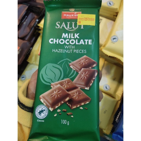 Coklat Langkawi Mauxion Salut Milk/Dark Chocolate/Fruit & Nut/Hazelnut | Shopee Malaysia