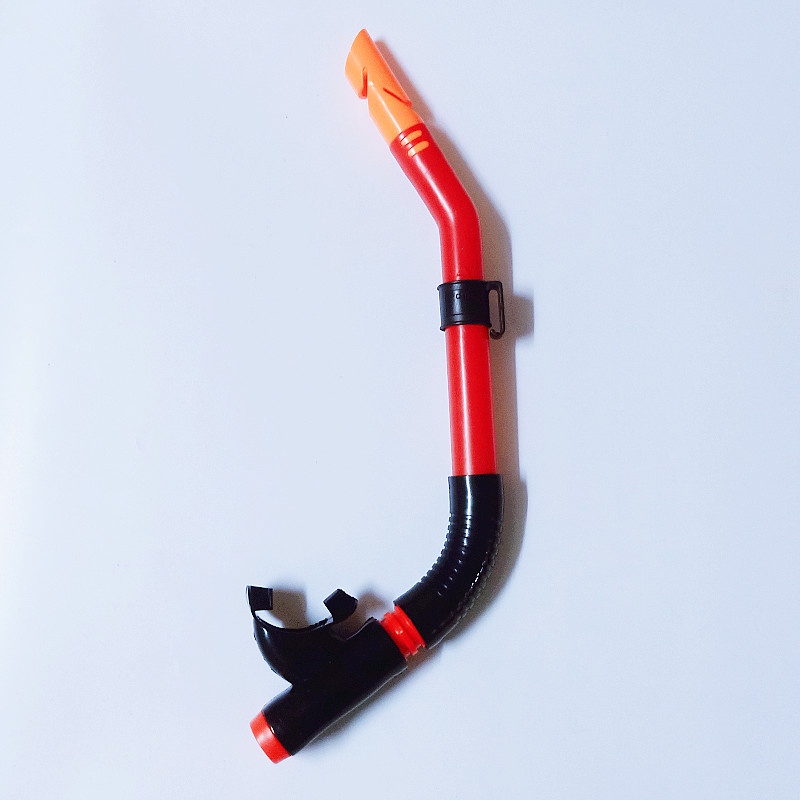 Foldable Silicone Swim Snorkel Water Sports Swimming Front Breathing ...