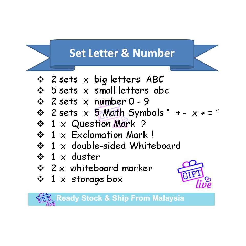 Magnetic Letters Kit ABC 123 Foam Alphabet Letter Number magnet ...