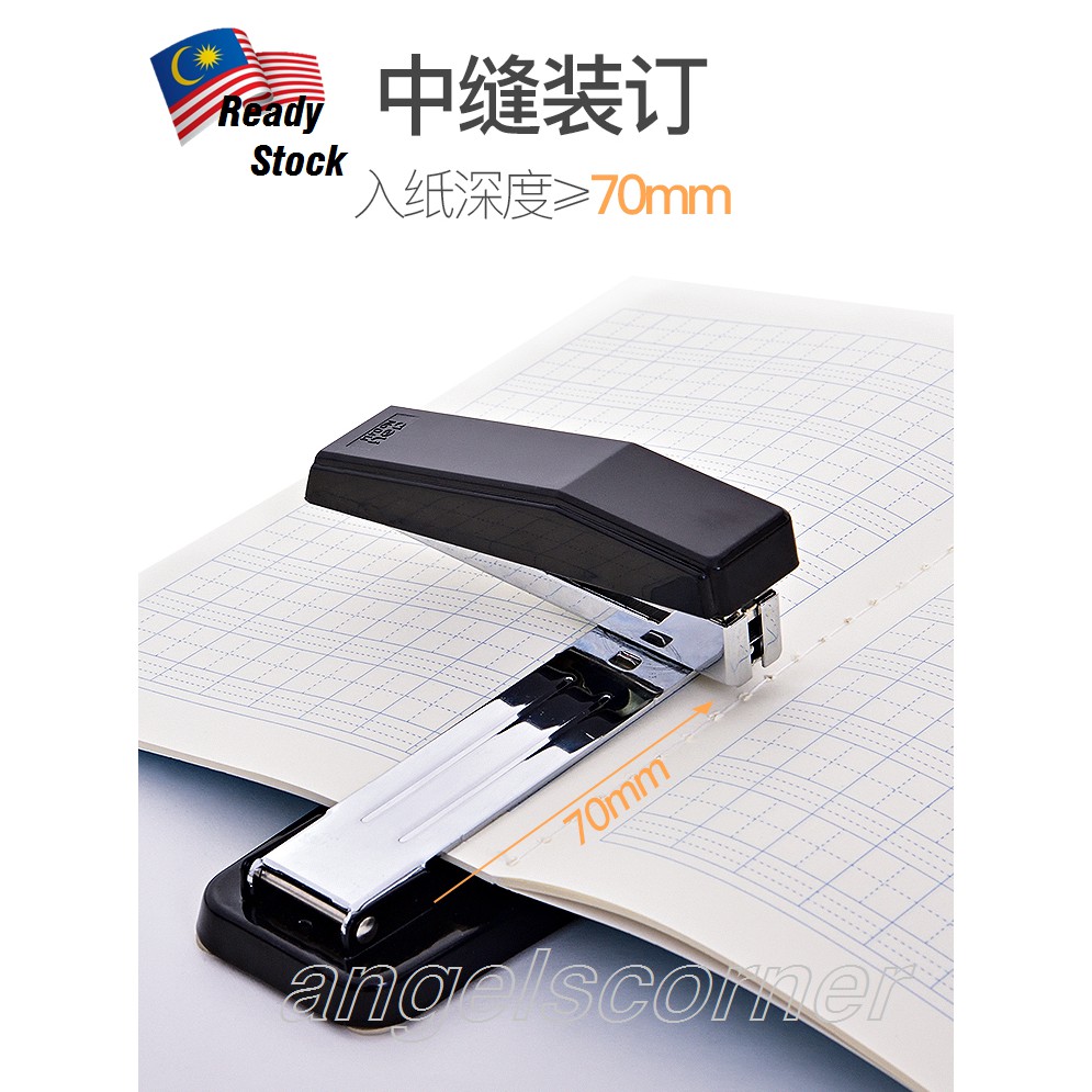 READY STOCK Model 0414 360 degree Rotating Stapler for Booklet | Shopee ...