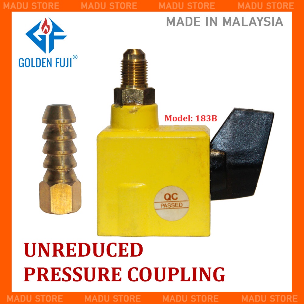 Golden Fuji Gas regulator 183B Unreduced Pressure Coupling | Shopee ...