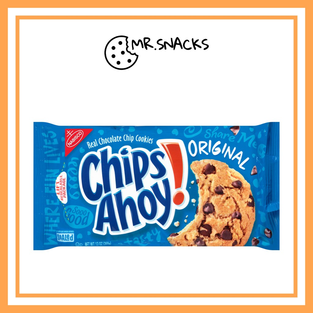 Nabisco Chips Ahoy Original Chocolate Cookies 368g | Shopee Malaysia