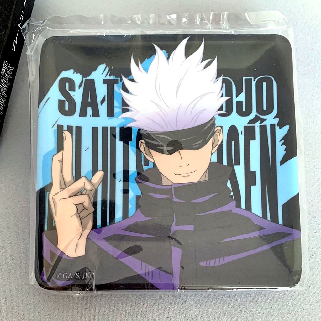 【READYSTOCK】BANDAI JJK Official Merchandise Plate Collection - Gojo ...