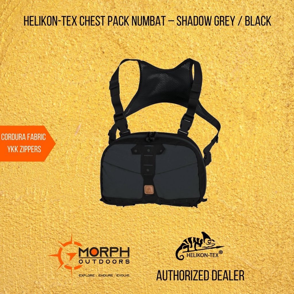 HELIKON-TEX CHEST PACK NUMBAT – SHADOW GREY/BLACK | Shopee Malaysia