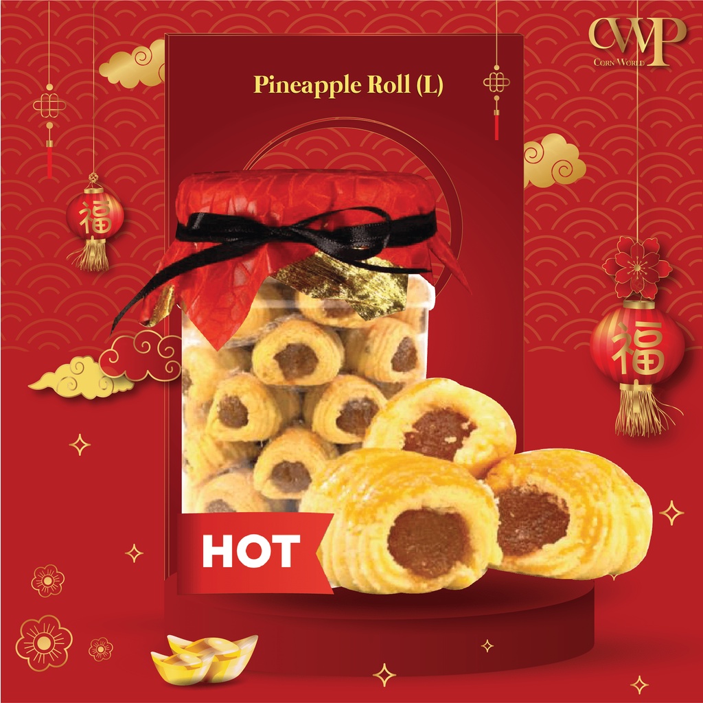 Pineapple Roll Tart Nenas 580g per bottle (L size) | Shopee Malaysia