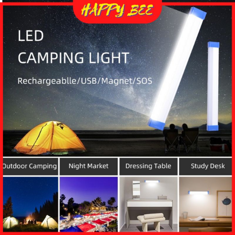 LED Lithium battery light USB Rechargeable portable lamp dimmable pasar ...