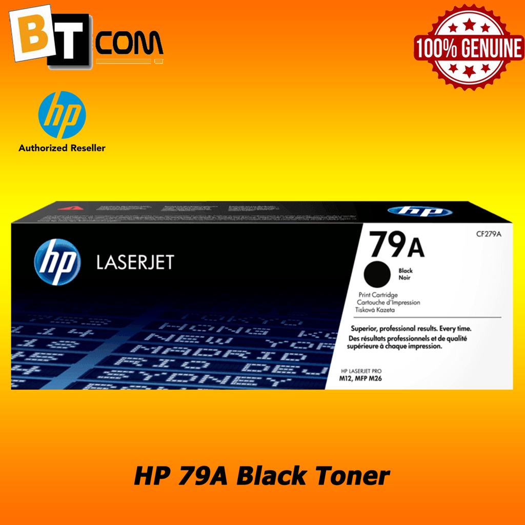 HP 79A Black Original LaserJet Toner Cartridge CF279A | Shopee Malaysia