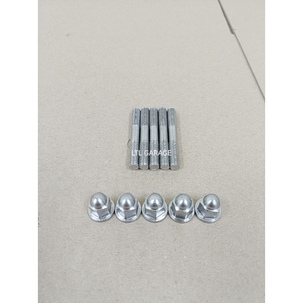 TIANG BLOCK STUD BLOCK&HEAD NUT CNC TZM150/TZR150 STAINLESS STEEL ...