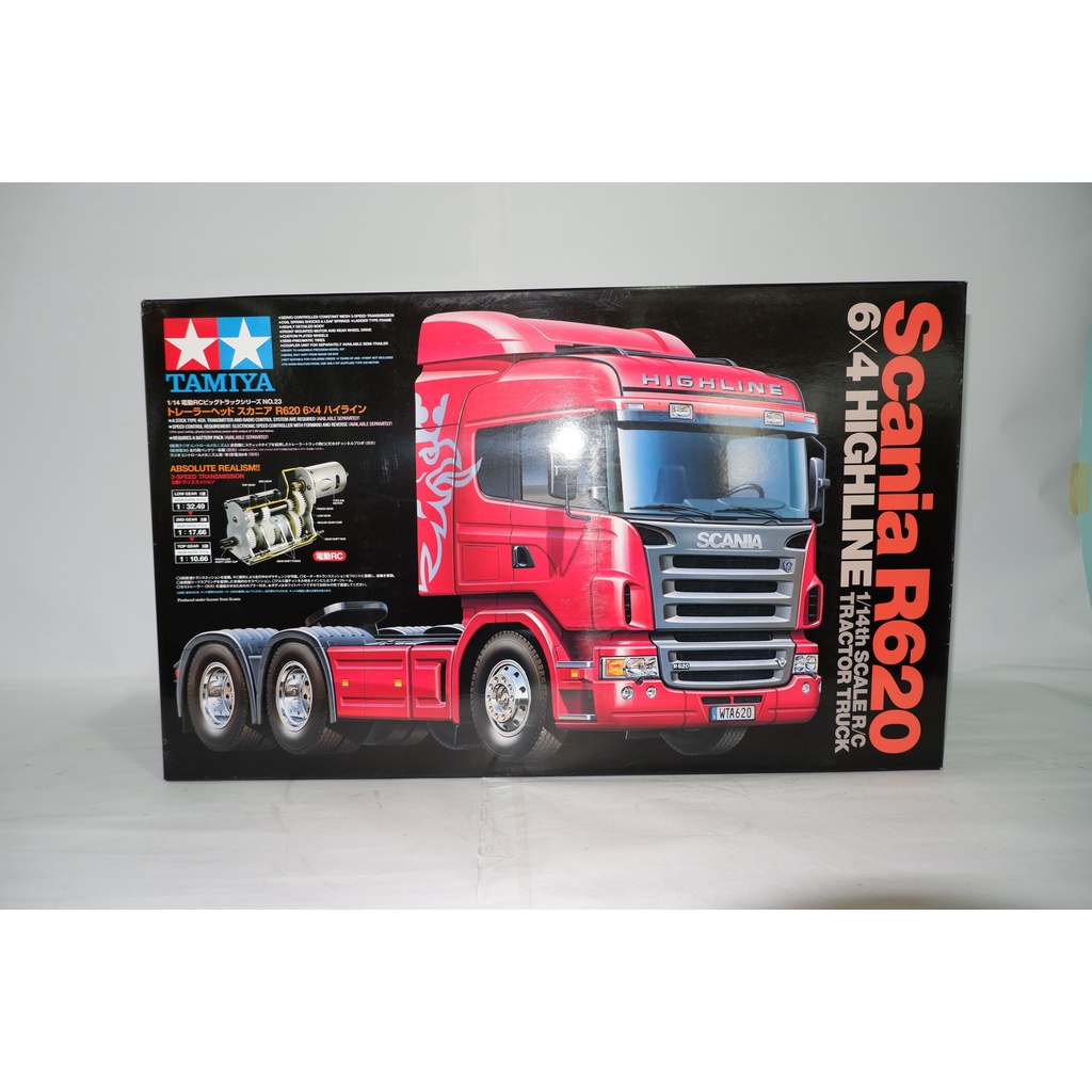 TAMIYA RC 56323 Scania R620 - 6x4 Highline Tractor Truck scale 1:14 ...