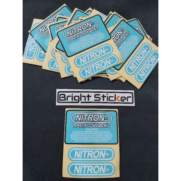 Nitron SHOCK STICKER | Shopee Malaysia