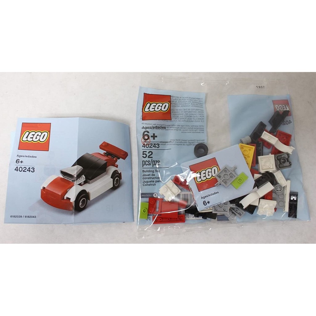 [BricksDelight] Lego 40243 Mini Build Race Car LIMITED EDITION | Shopee ...