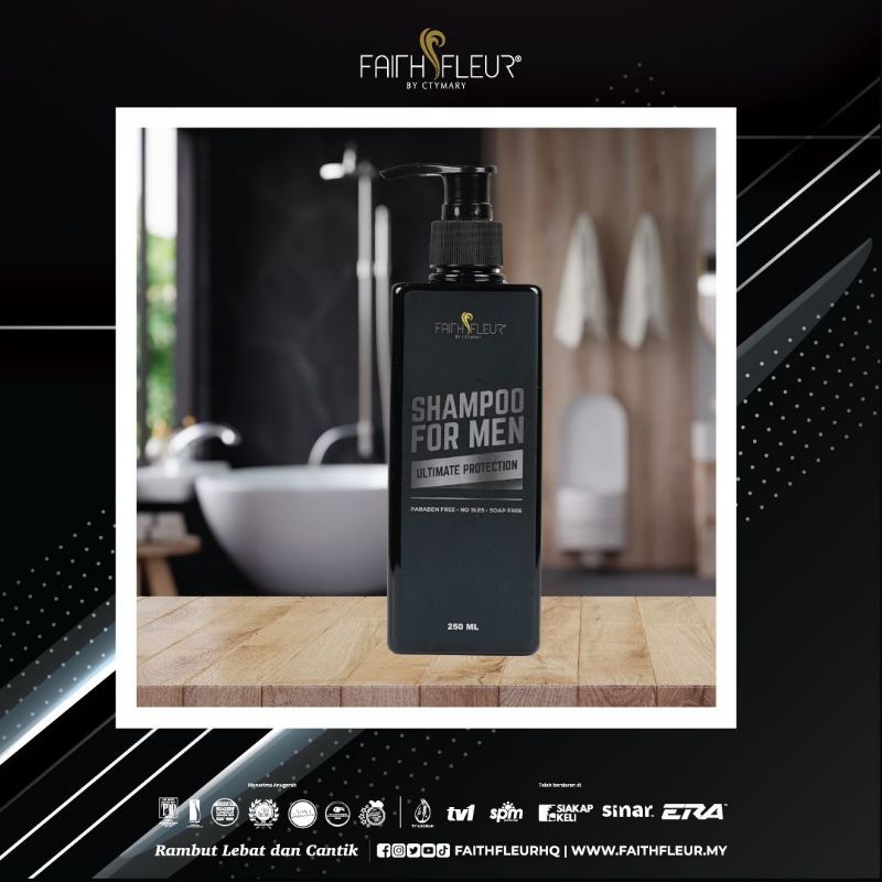 Shampoo For Men Untuk Rambut Lebat Dan Sihat ‼️Original HQ Rambut Sihat ...