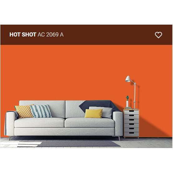 INTERIOR PAINT HOT SHOT AC 2069 A (1LT/5LT) NIPPON | Shopee Malaysia
