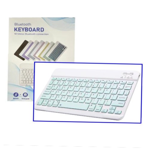 Wireless Bluetooth Rechargeable Keyboard Kb004 Shopee Malaysia