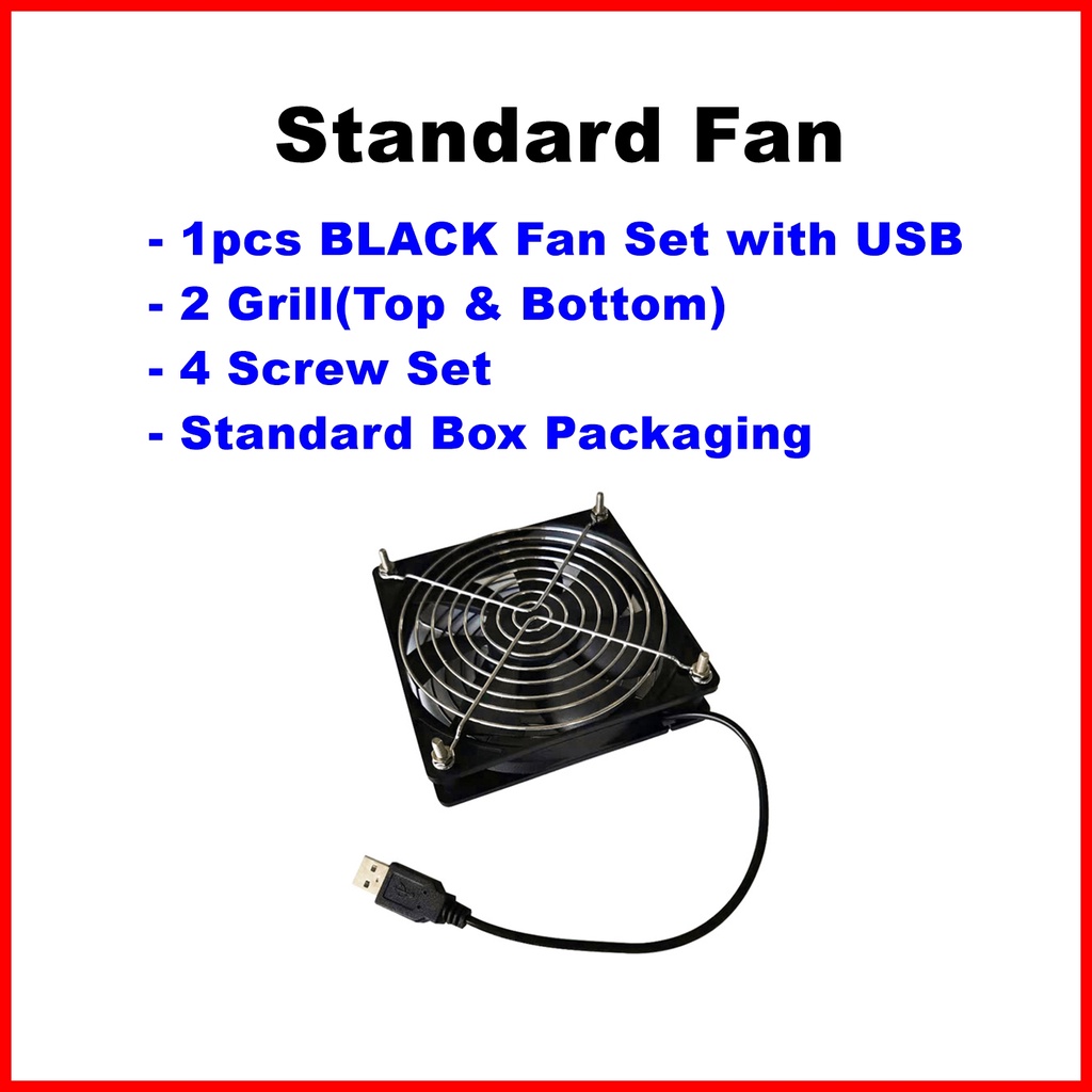 Kipas Router Kipas Penyejuk Modem Premium Cooling Fan | Router Cooling ...