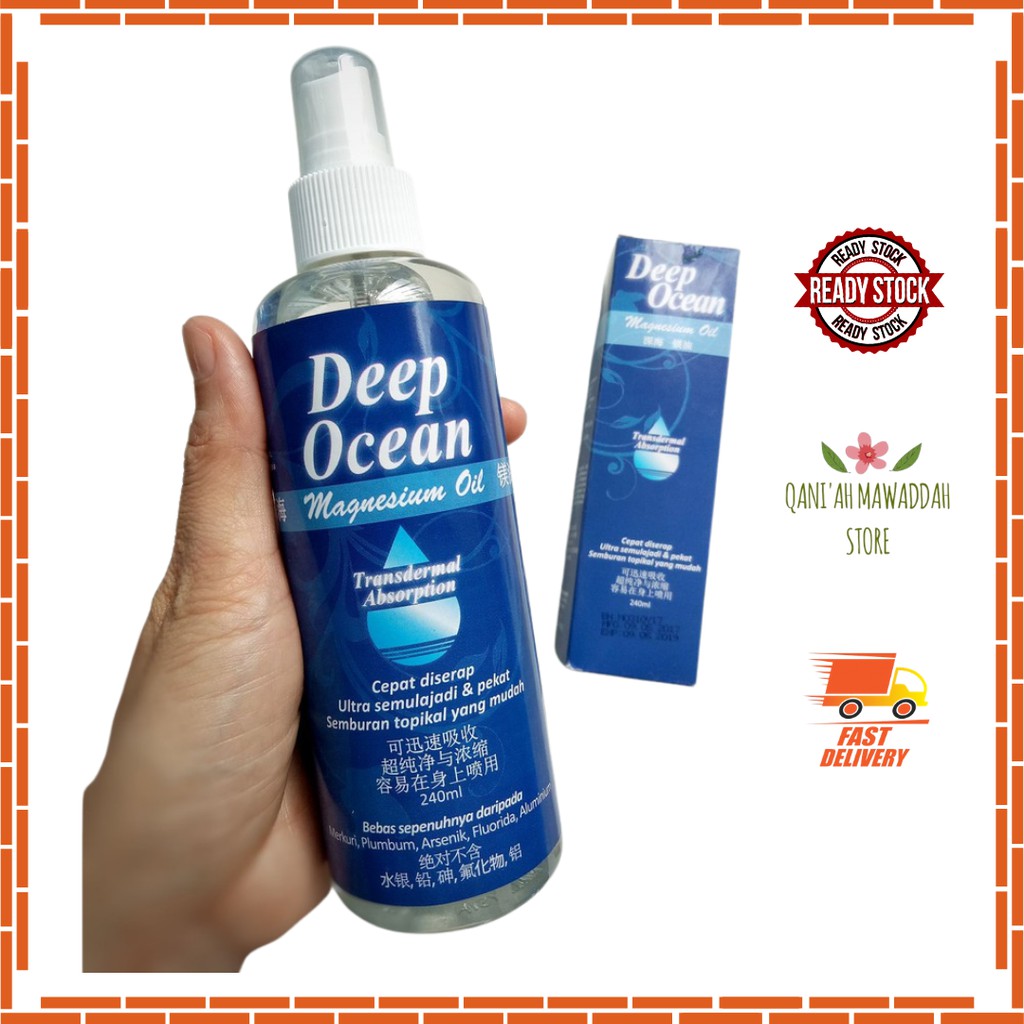 DEEP OCEAN MAGNESIUM OIL 💯original | Shopee Malaysia