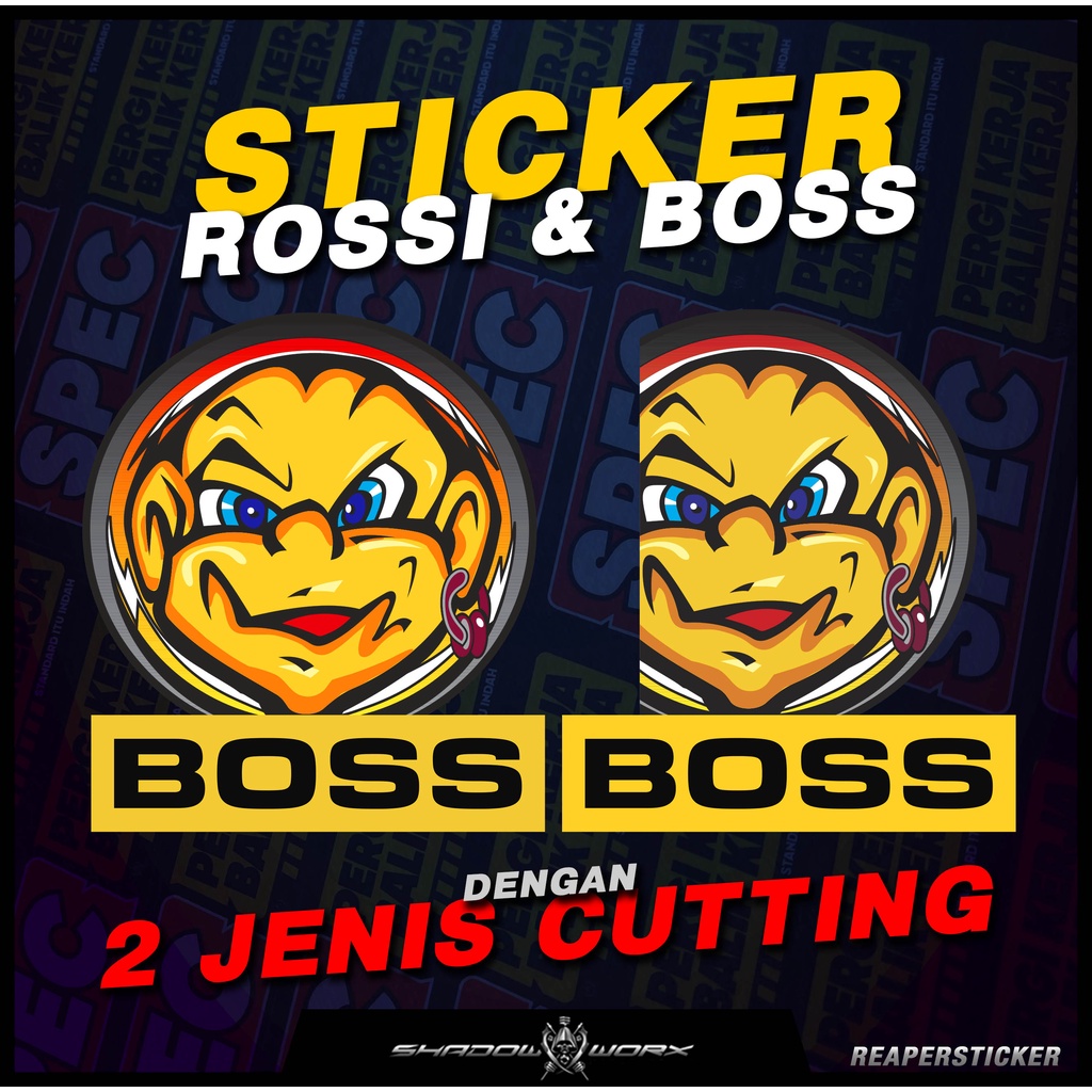 STICKER ROSSI BOSS Y15 Y16 RS LC135 🔥🔥🔥 (The Doctor & Boss) | Shopee ...