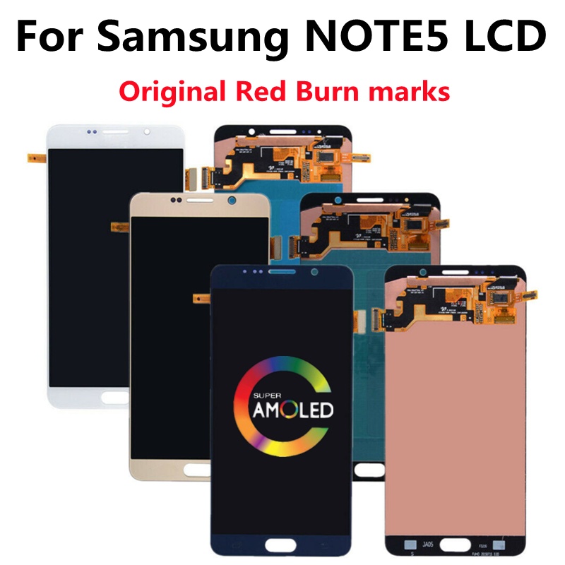 ORIGINAL LCD for SAMSUNG Galaxy Note 5 Display LCD Touch Screen for ...