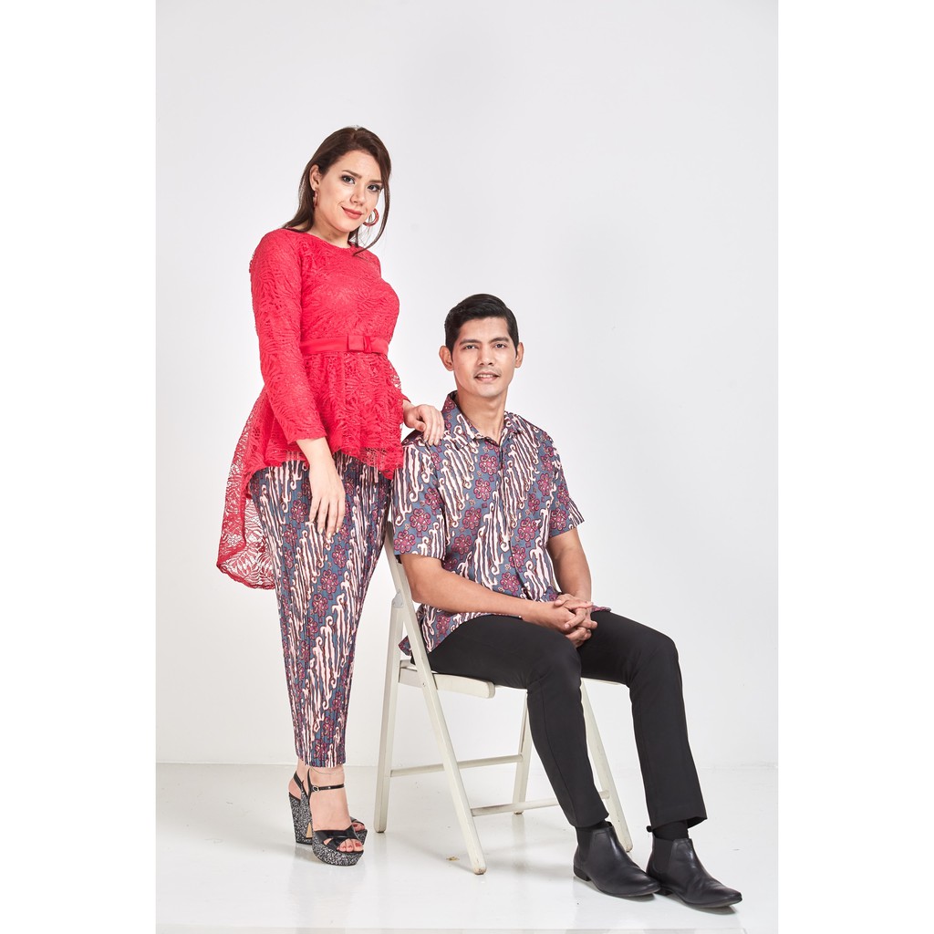 BATIK COUPLE SET MATCHING SEDONDON BAJU RAYA KURUNG MURAH 2020 MEL ...