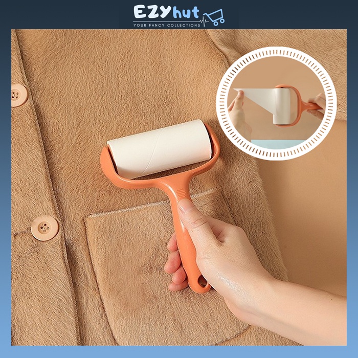 Sticky Hair Cleaning Roller Dust Pet Hair Remover Sticky Roller Brush ...