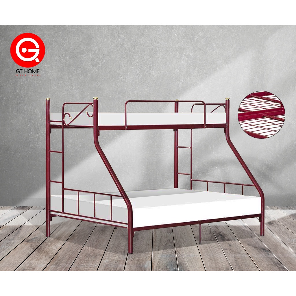 ( READY STOCK ) Katil Bunk / Bunk Bed / Double Decker / Metal Bunk Bed ...