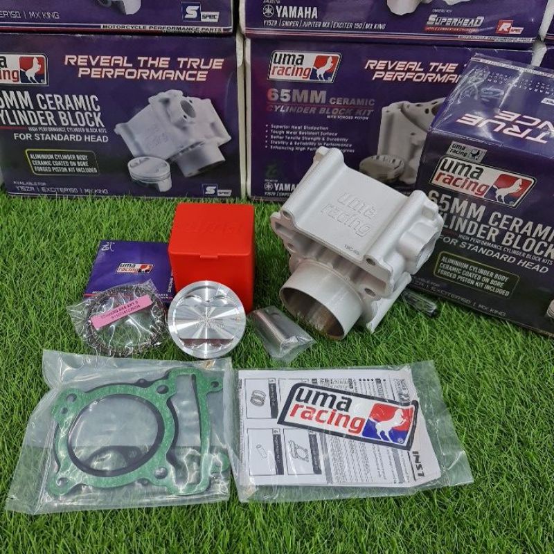 Yamaha Y15ZR UMA Racing Block Set 65mm For Standard Head Use 02B00360 ...