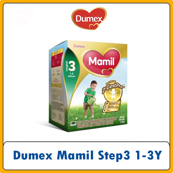 Mamil Learning Step 3 600g/ 1.2kg (1-3Years) | Shopee Malaysia