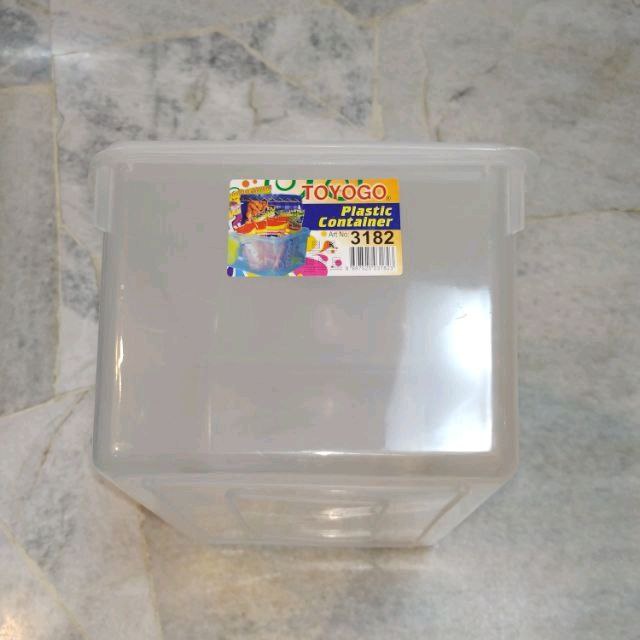 2.5L Toyogo Transparent Plastic Container with Cover 3182 kitchen ...