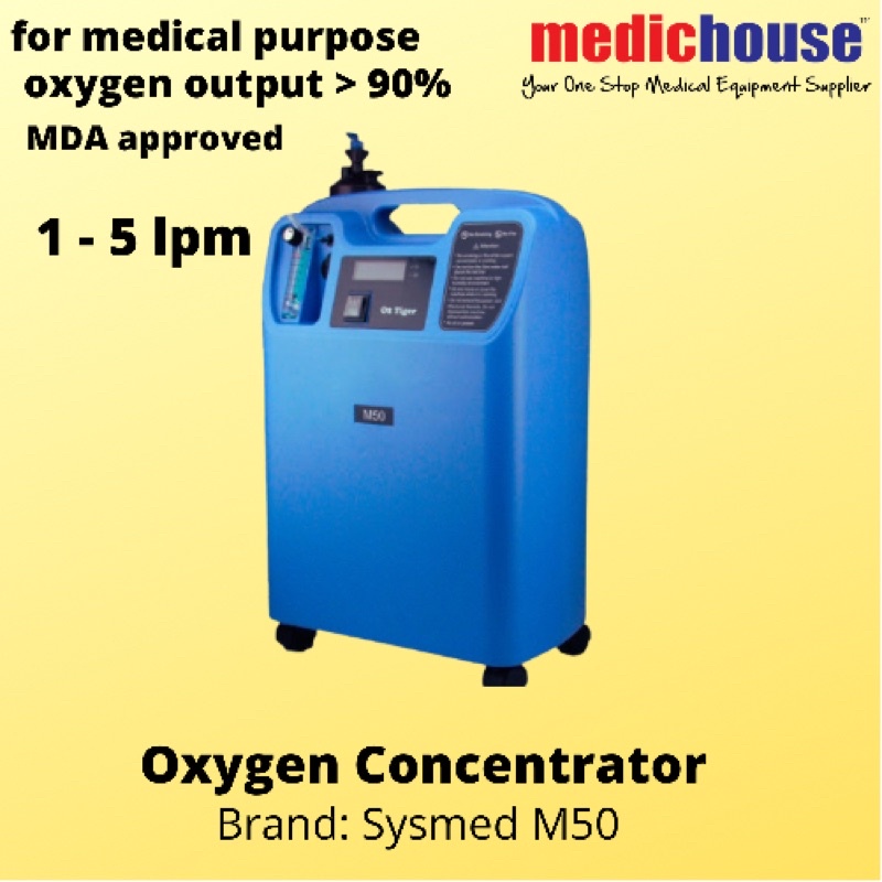 OXYGEN Concentrator Sysmed M50 | Shopee Malaysia