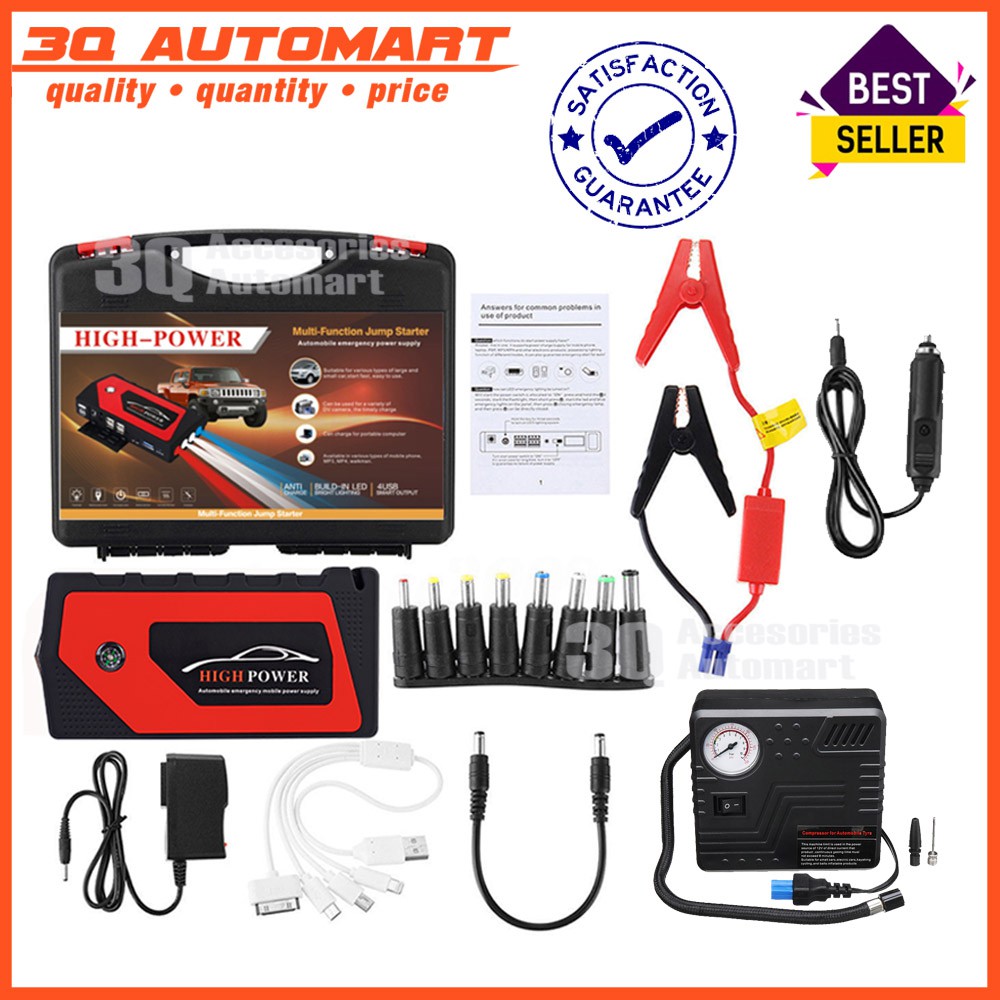 High Power Multi-function Car Jump Starter JX28 (69800mAh) & Tire ...
