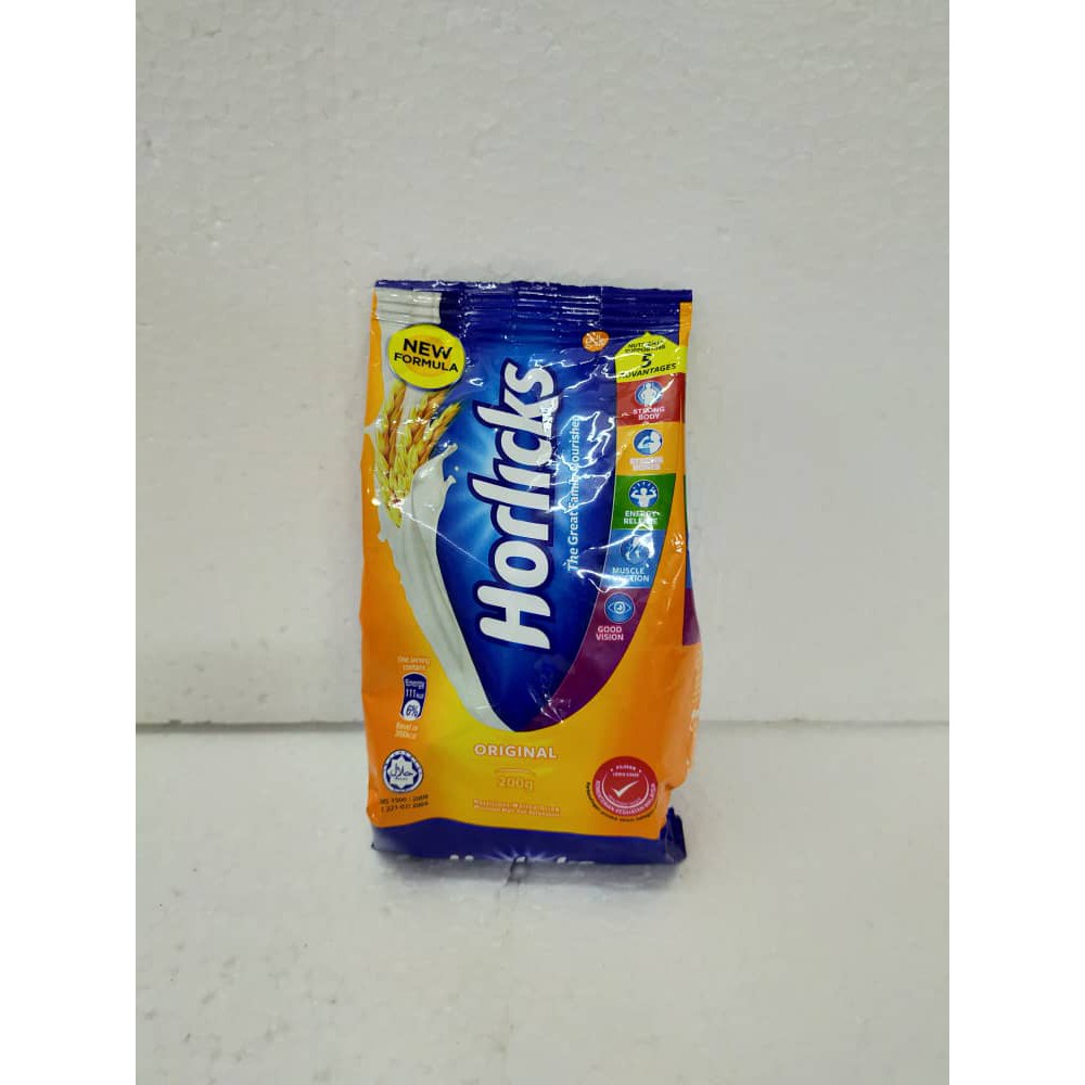 HORLICKS ORIGINAL 200G | Shopee Malaysia