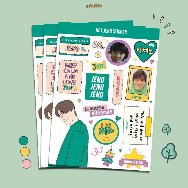 Nct DREAM JENO STICKER SET | Shopee Malaysia