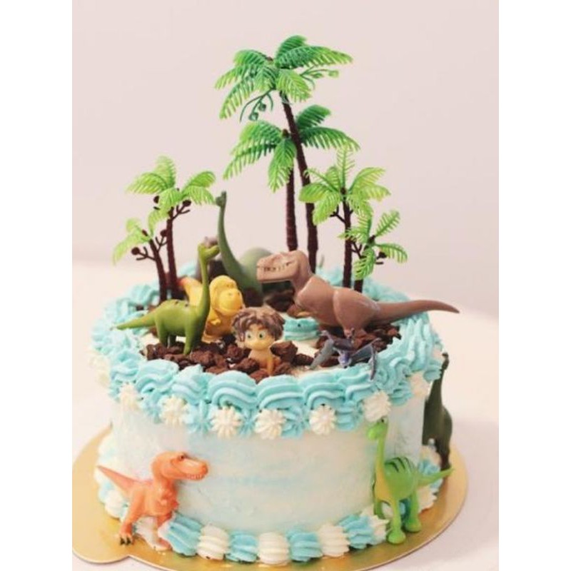 READY STOCK Dinosaur birthday cake topper deco set | Shopee Malaysia