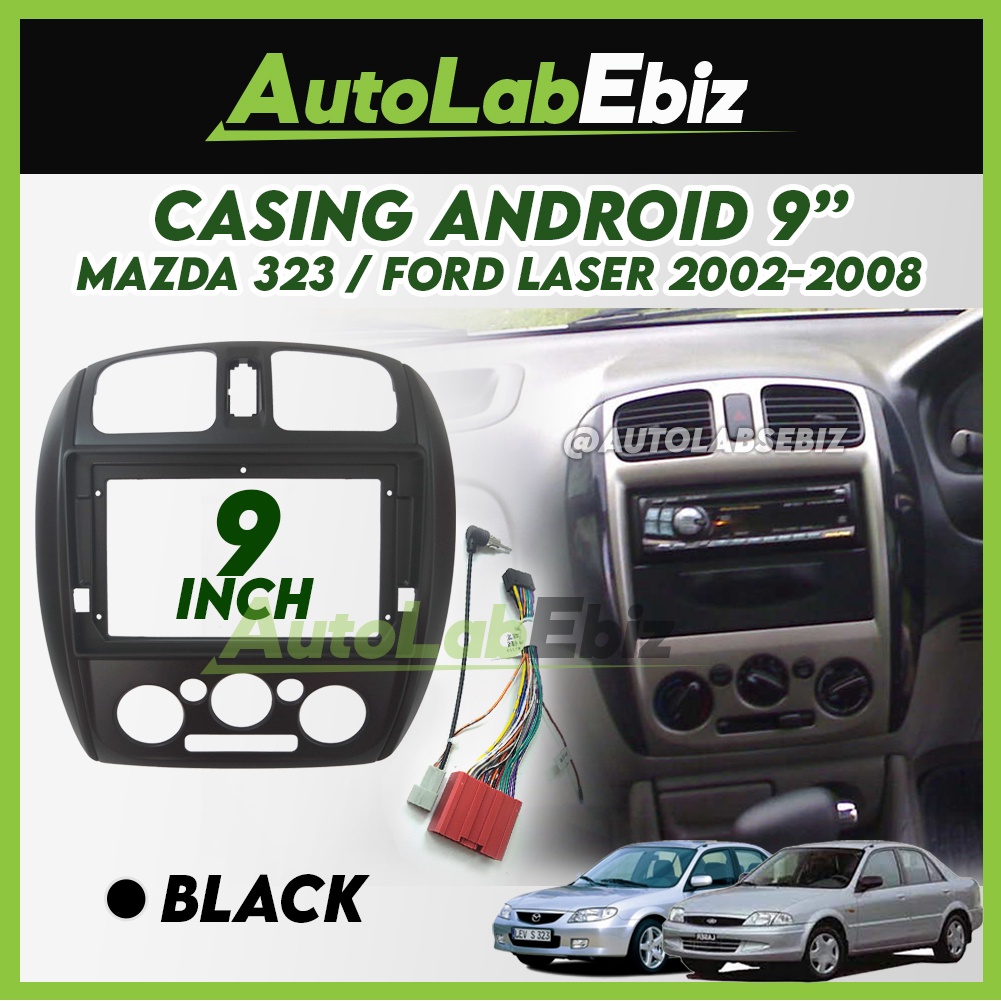 Mazda 323 / Ford Laser 2002-2008 Android Player Casing 9" inch (with ...