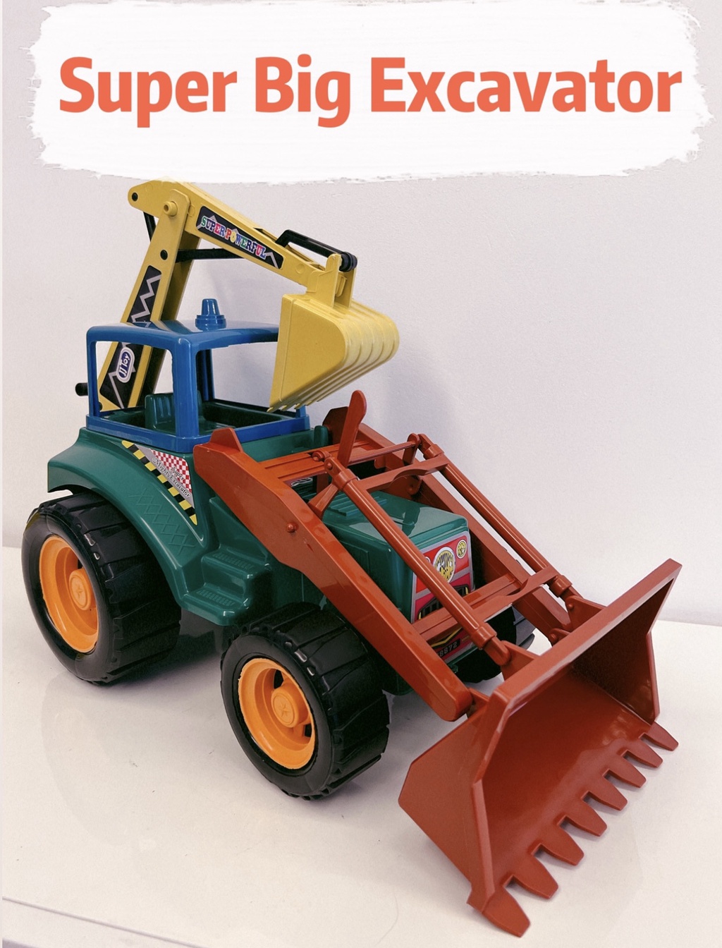 Engineering Vehicle Toy Big Truck Excavator BULDOZER KAPAL KOREK ...