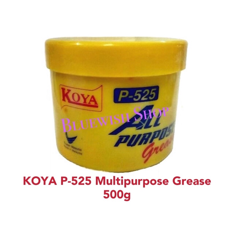 KOYA P-525 All Purpose Grease 500g 1/2kg / Grease Bearing / Minyak Gris (Ready Stock) | Shopee ...