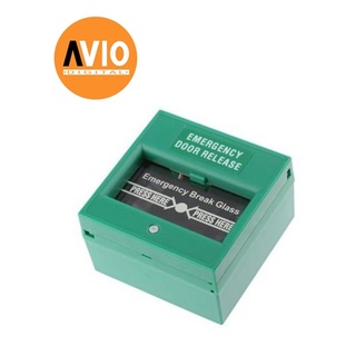 Emergency Break Glass Green Color to Release Door Access Control ...