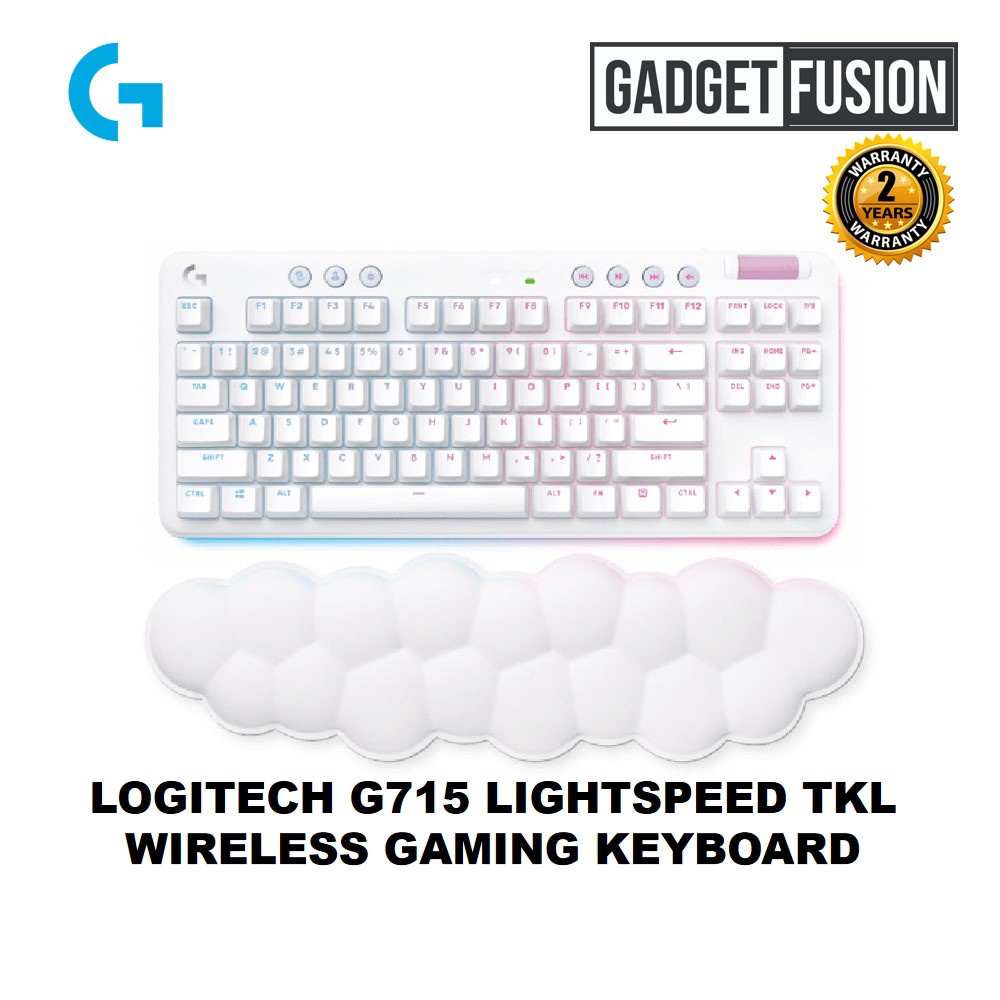 LOGITECH G715 LIGHTSPEED TKL WIRELESS GAMING KEYBOARD | Shopee Malaysia