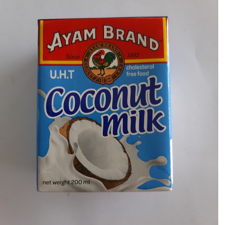 AYAM BRAND COCONUT MILK 200ML | Shopee Malaysia